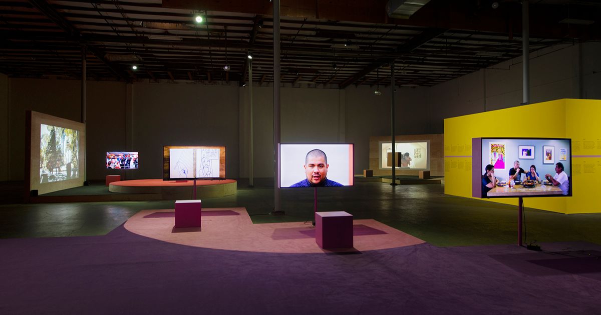 Carlos Motta with Heldáy de la Cruz, Julio Salgado, and Edna Vázquez ...