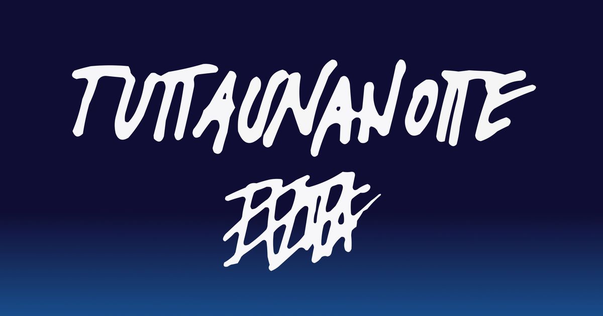 TUTTAUNANOTTE: An Italian Cinematic Showcase - Events - e-flux
