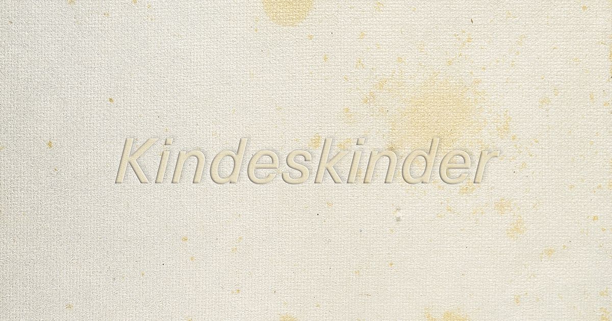 Esther Strauß: Kindeskinder - Announcements - e-flux