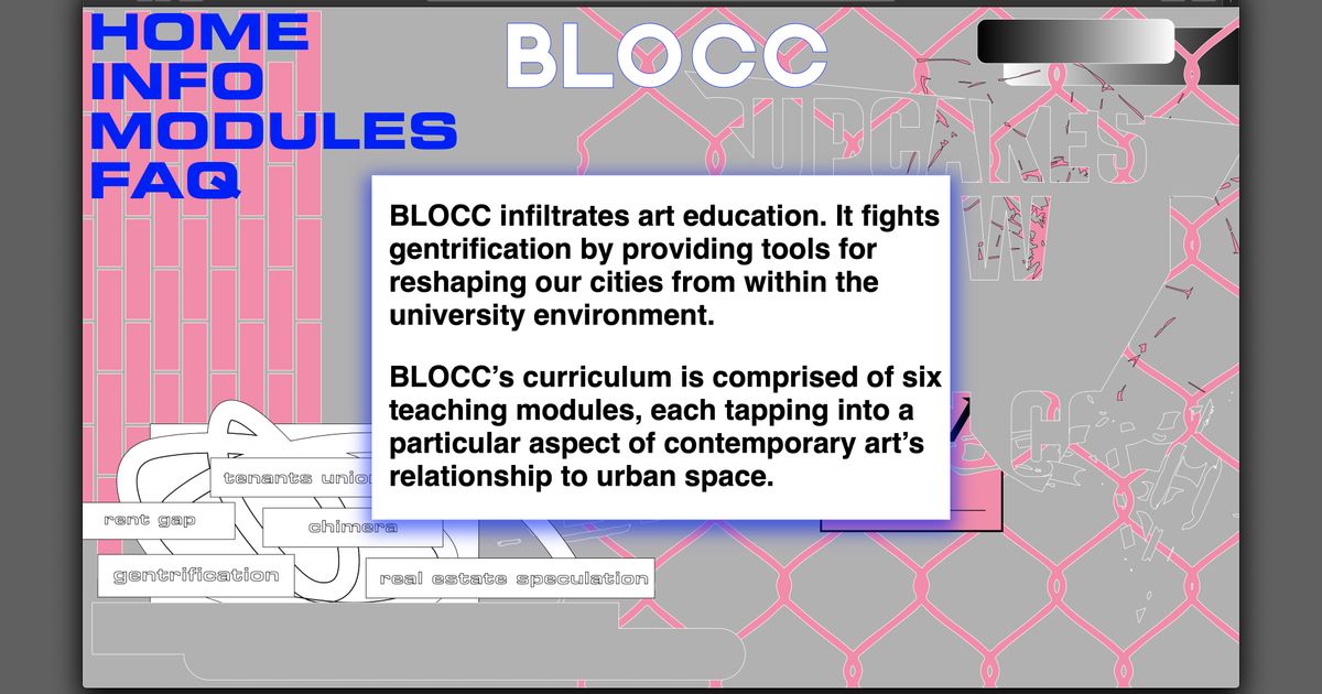 Building Leverage Over Creative Capitalism (BLOCC) - Announcements - e-flux