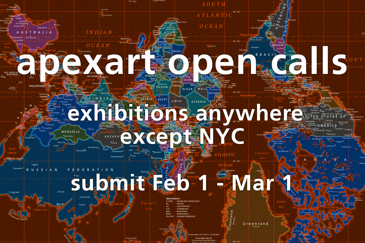 International Open Call for Exhibition Proposals 2019-20 ...