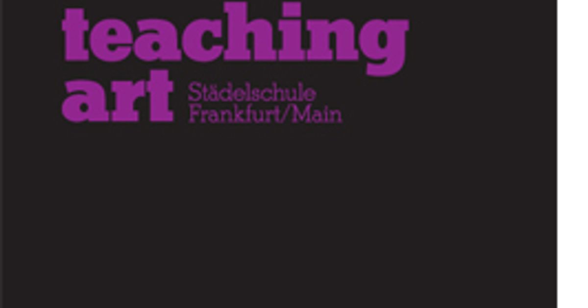 Städelschule at KW Institute for Contemporary Art, Berlin ...